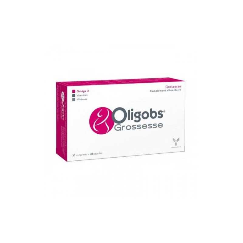 OLIGOBS Grossesse 30 Comprimés+30 Capsules Complément Alimentaire Désir ...